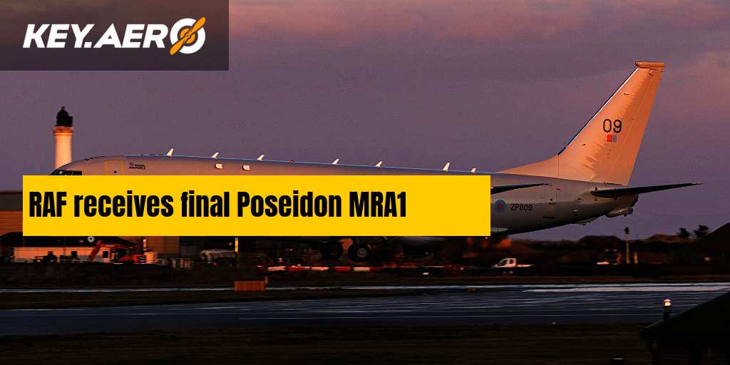 RAF receives final Poseidon MRA1