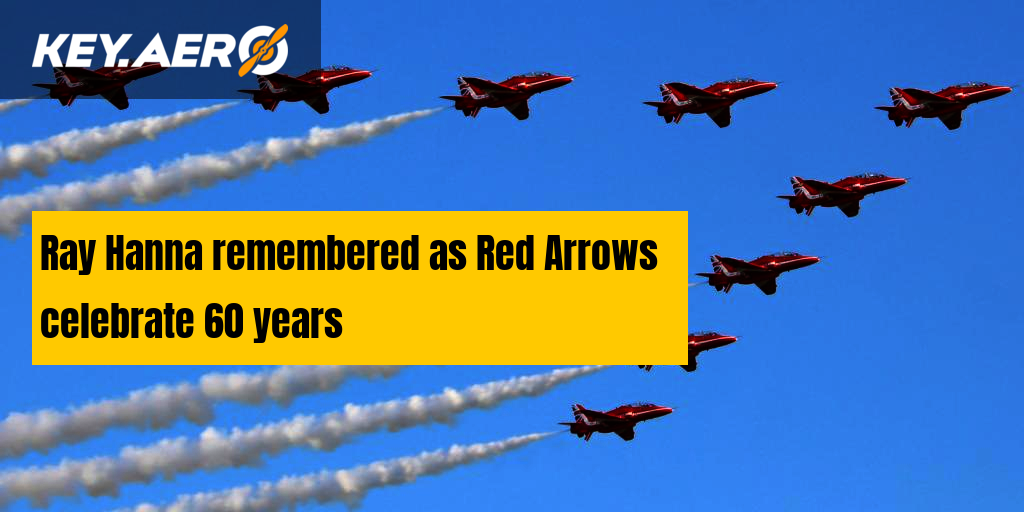 Ray Hanna remembered as Red Arrows celebrate 60 years
