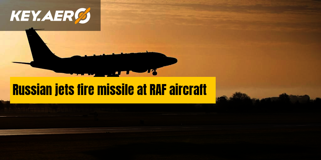 Russian jets fire missile at RAF aircraft