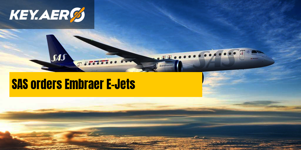 SAS orders Embraer E-Jets