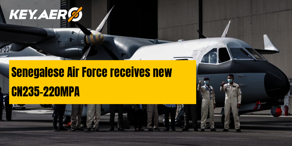 Senegalese Air Force receives new CN235-220MPA