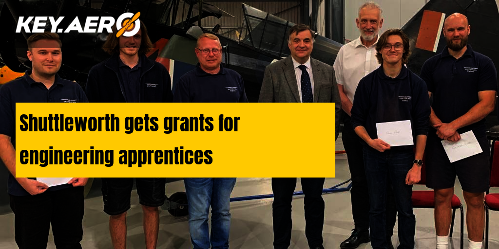 Shuttleworth gets grants for engineering apprentices