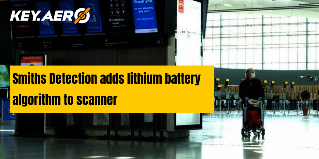 Smiths Detection adds lithium battery algorithm to scanner