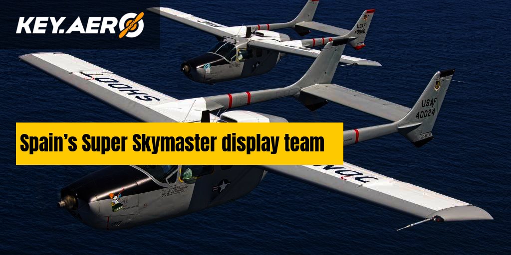 Spain's Super Skymaster display team