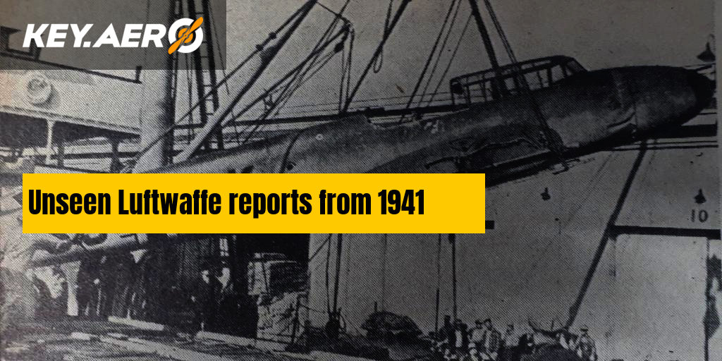 Unseen Luftwaffe reports from 1941