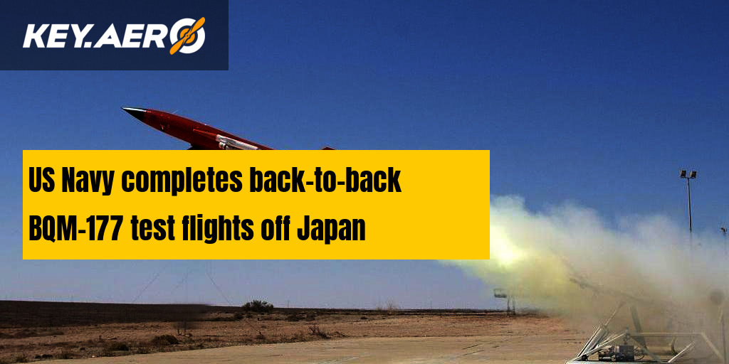 US Navy completes back-to-back BQM-177 test flights off