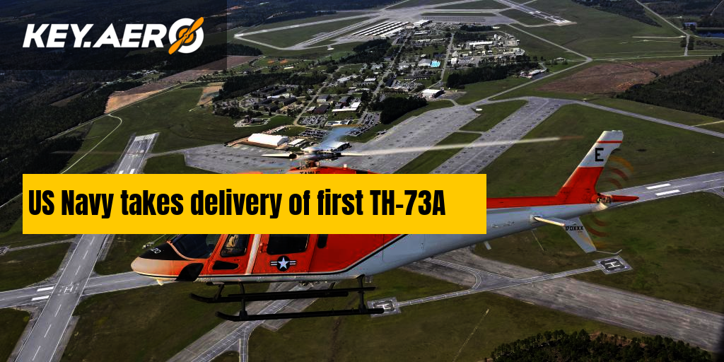 US Navy takes delivery of first TH-73A