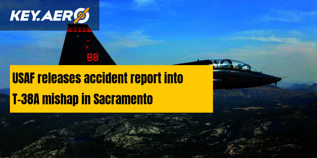 USAF releases accident report into T-38A mishap in