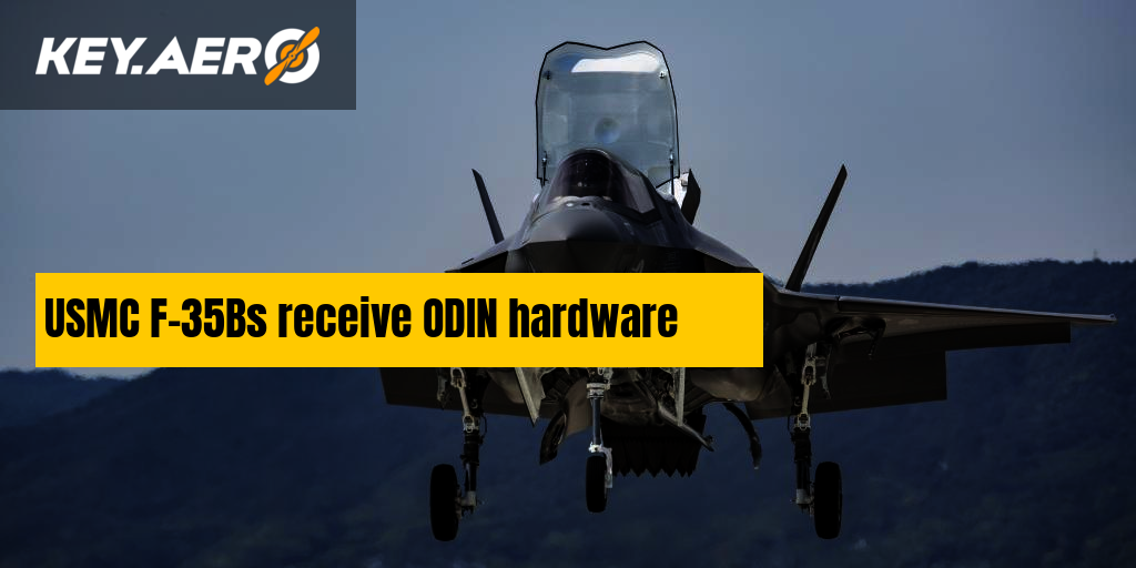 USMC F-35Bs receive ODIN hardware