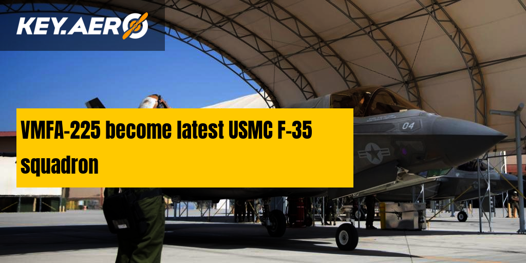 VMFA-225 become latest USMC F-35 squadron