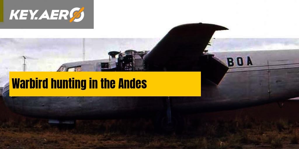Warbird hunting in the Andes