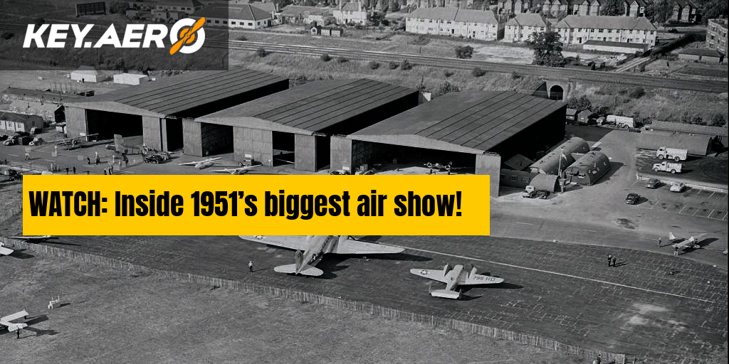 WATCH: Inside 1951’s biggest air show!