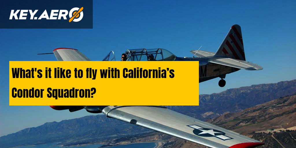 What's it like to fly with the Texan Condor Squadron?