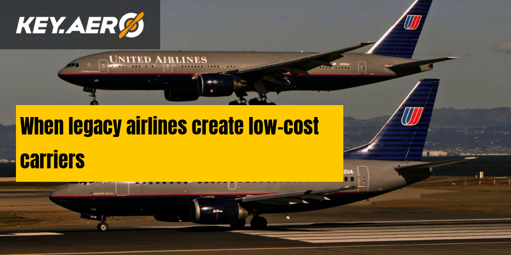 When legacy airlines create low-cost carriers