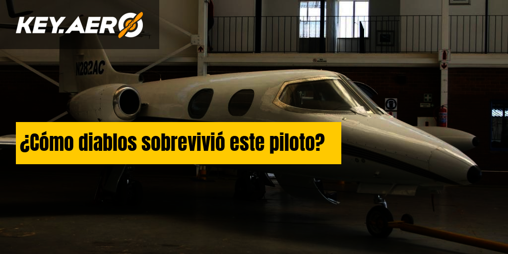 ¿Cómo diablos sobrevivió este piloto?