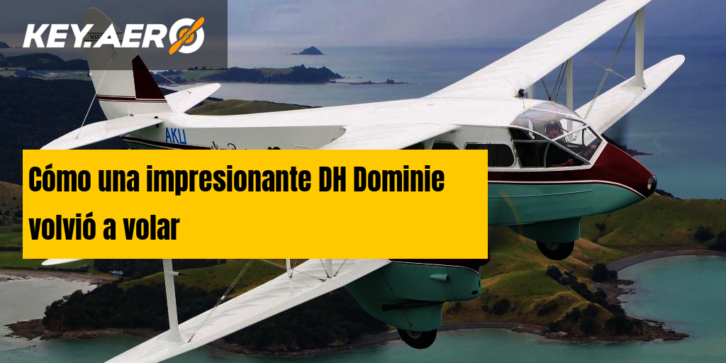 Cómo una impresionante DH Dominie volvió a volar