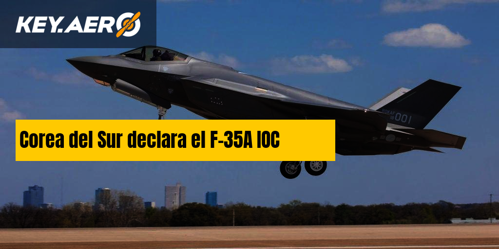 Corea del Sur declara el F-35A IOC