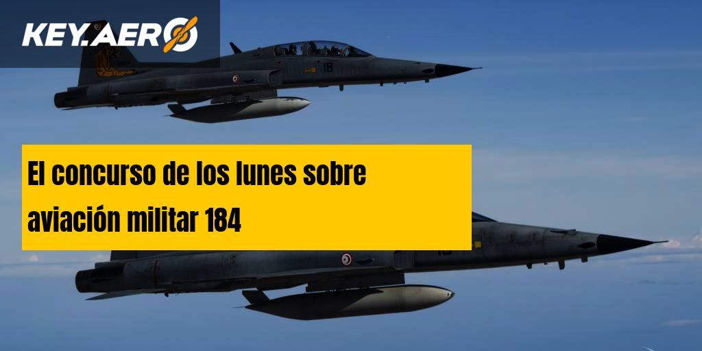 El concurso de los lunes sobre aviación militar 184