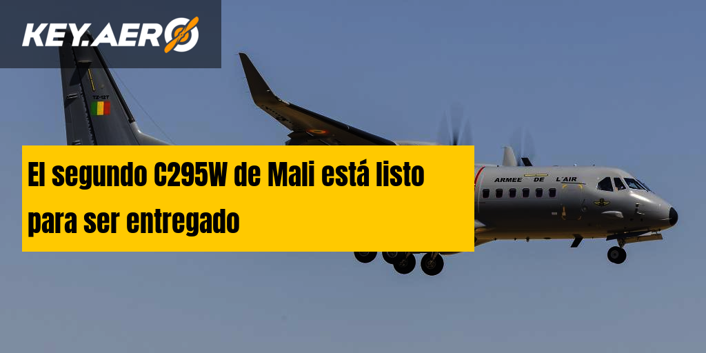 El segundo C295W de Mali está listo para ser entregado