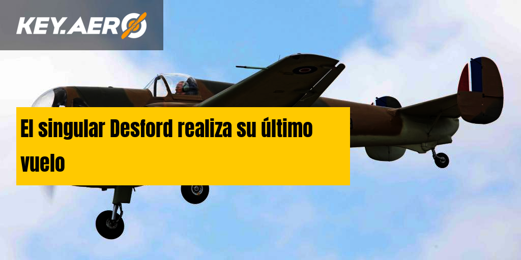 El singular Desford realiza su último vuelo