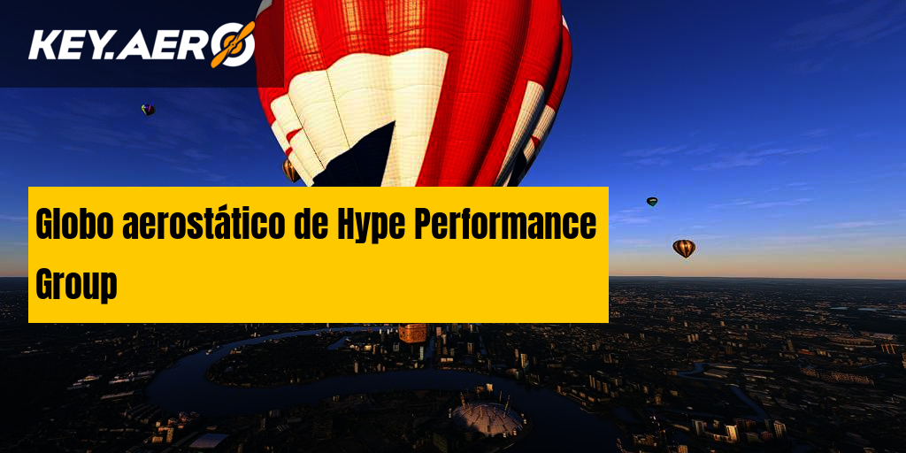Globo aerostático de Hype Performance Group