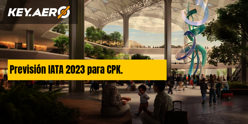 Previsión IATA 2023 para CPK.