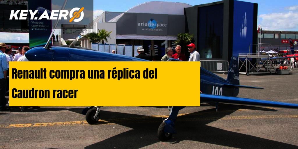 Renault compra una réplica del Caudron racer