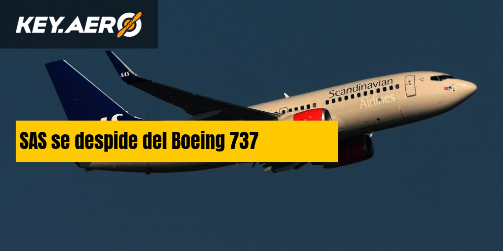 SAS se despide del Boeing 737