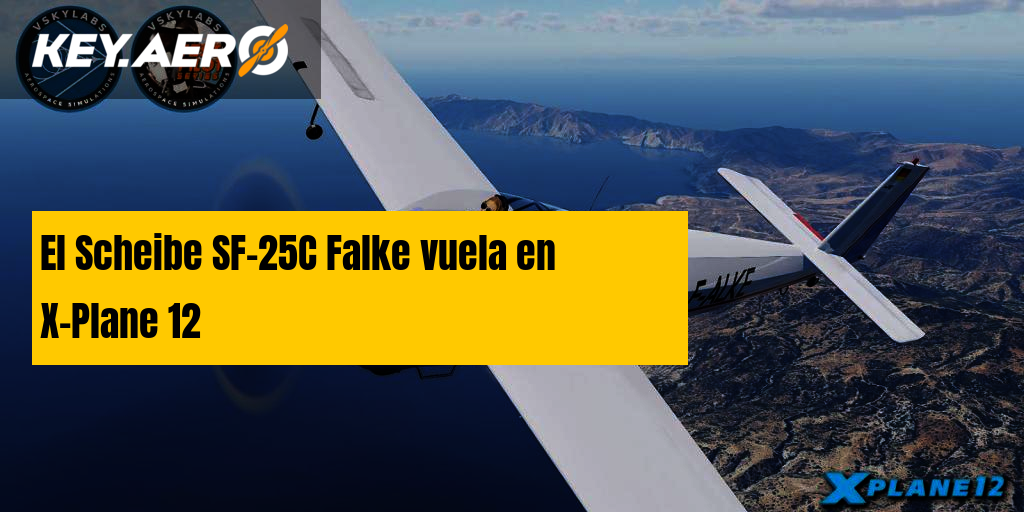 Scheibe SF-25C Falke para X-Plane 12