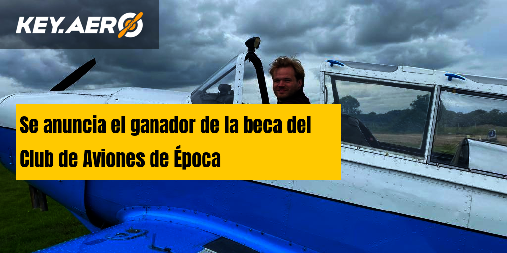 Se anuncia el ganador de la beca del Club de Aviones de