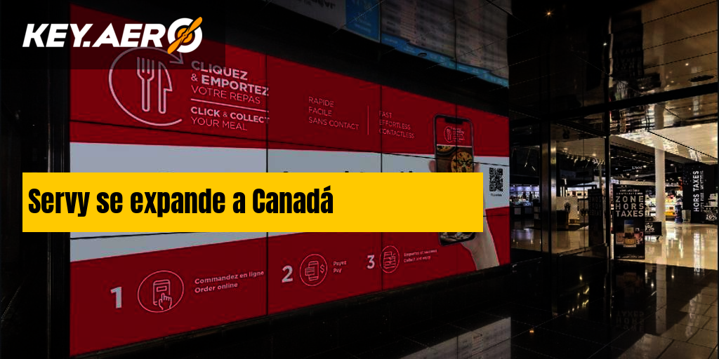Servy se expande a Canadá