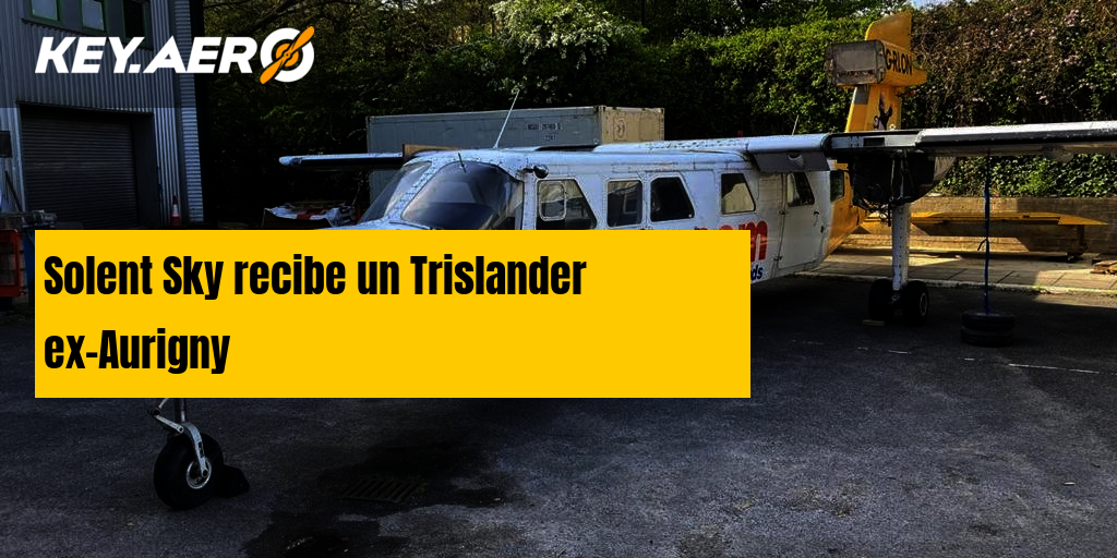 Solent Sky recibe un Trislander ex-Aurigny