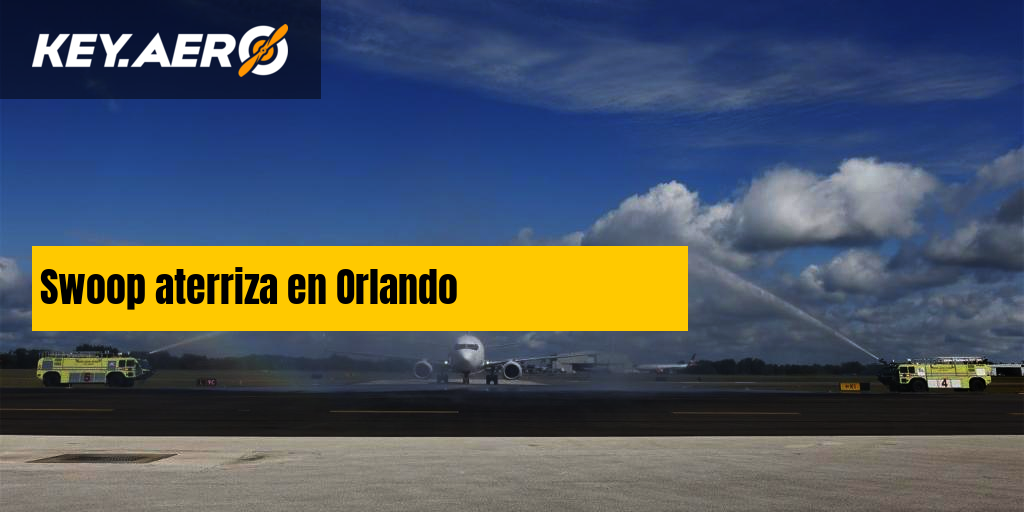 Swoop aterriza en Orlando