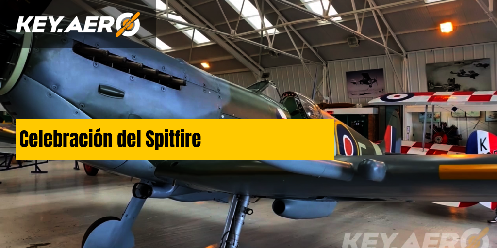 VE Day Supermarine Spitfire