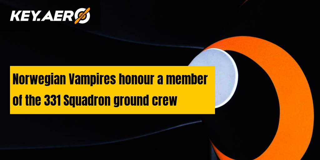 Norwegian Vampires honour a member of the 331 Squadron