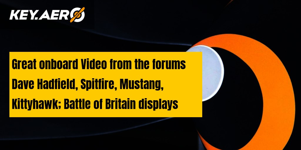 Great onboard Video from the forums Dave Hadfield, Spitfire, Mustang ...