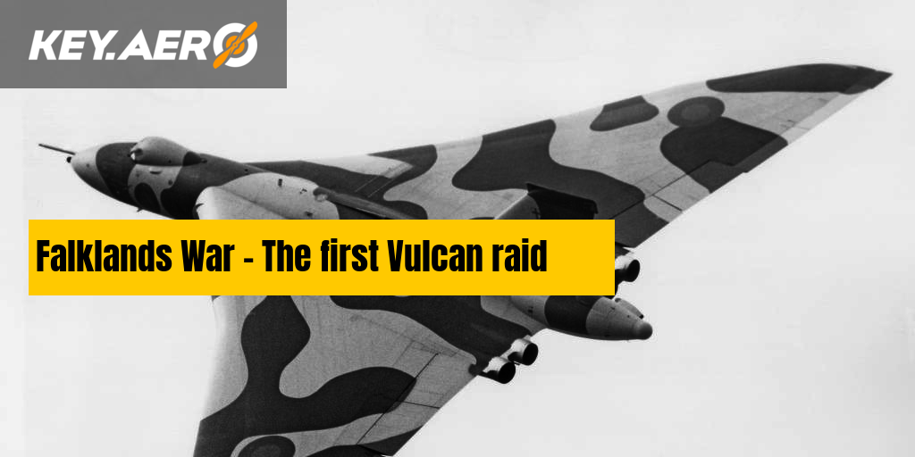 Falklands War - The first Vulcan raid