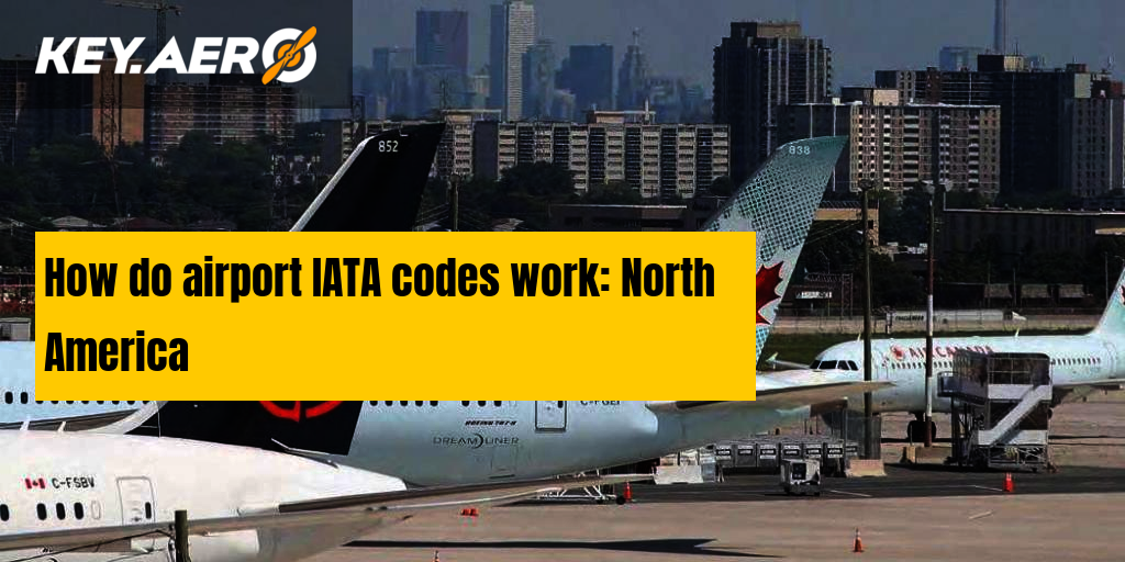 How do airport IATA codes work: North America