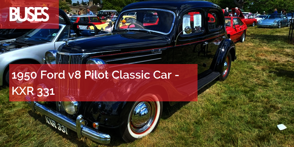 1950 Ford v8 Pilot Classic Car - KXR 331