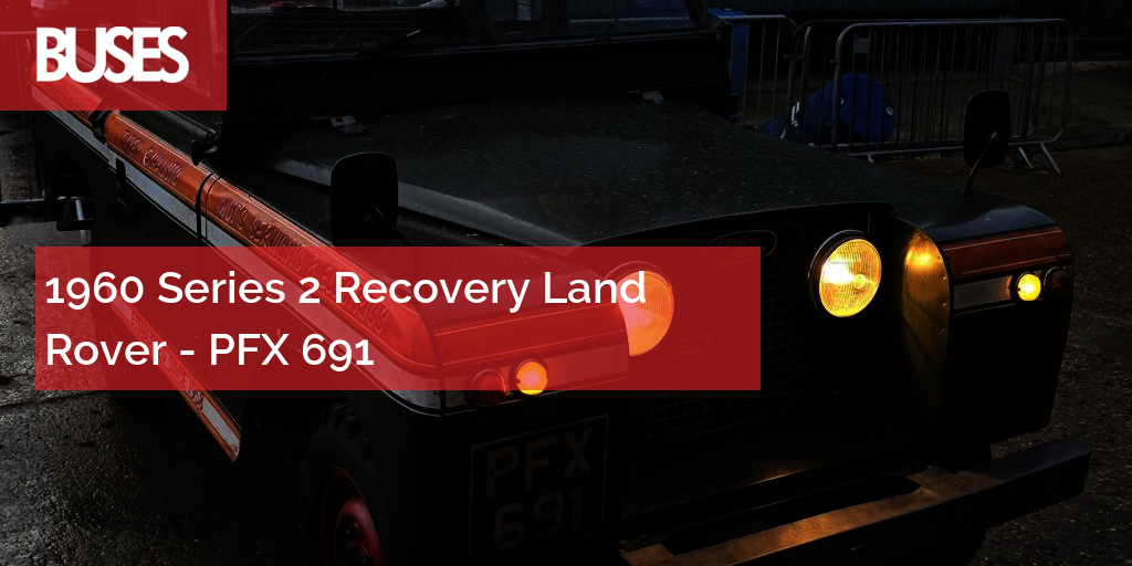 1960 Series 2 Recovery Land Rover - PFX 691