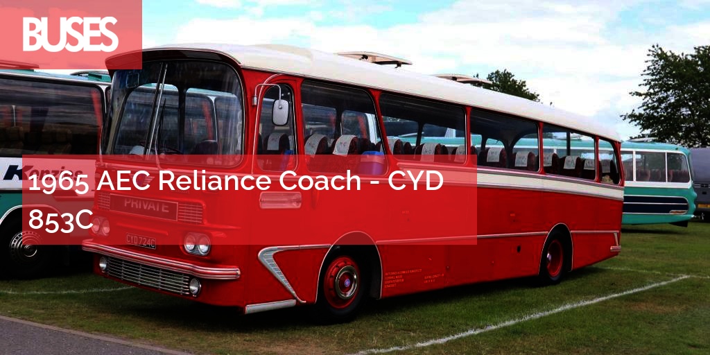 1965 AEC Reliance Coach - CYD 853C