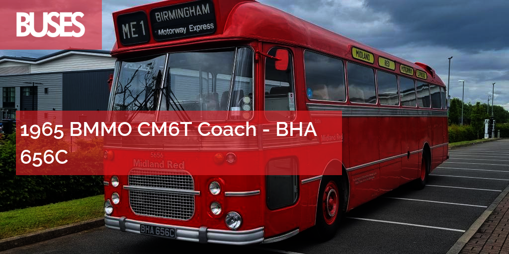 1965 BMMO CM6T Coach - BHA 656C