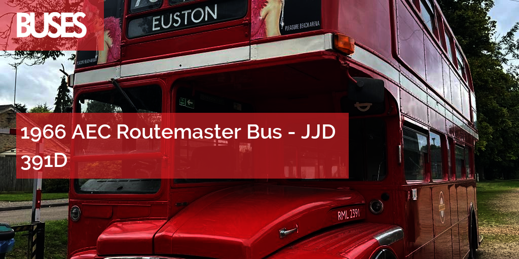 1966 AEC Routemaster Bus - JJD 391D