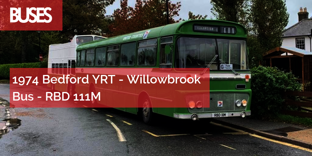 1974 Bedford YRT - Willowbrook Bus - RBD 111M