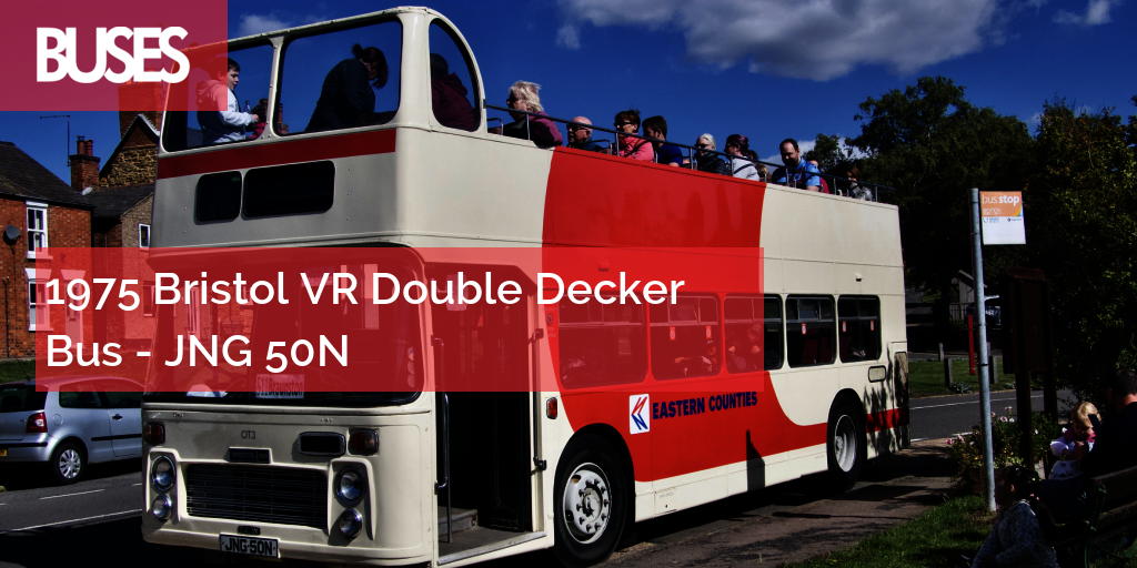 1975 Bristol VR Double Decker Bus - JNG 50N