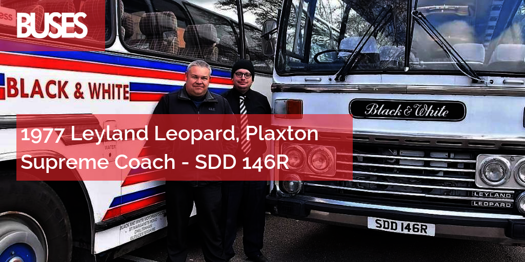 1977 Leyland Leopard, Plaxton Supreme Coach - SDD 146R