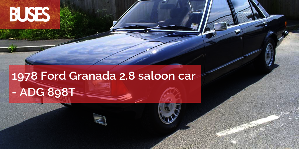 1978 Ford Granada 2.8 saloon car - ADG 898T