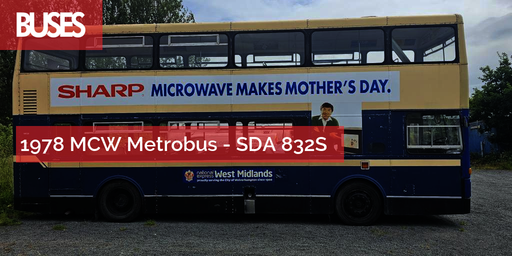 1978 MCW Metrobus - SDA 832S