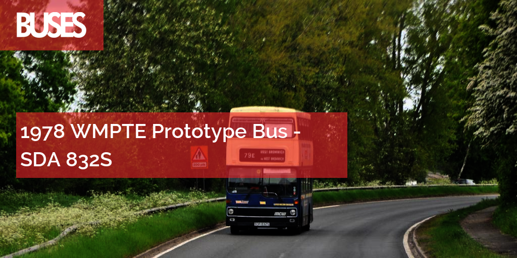 1978 WMPTE Prototype Bus - SDA 832S