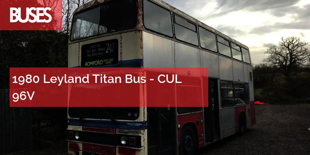 1980 Leyland Titan Bus - CUL 96V